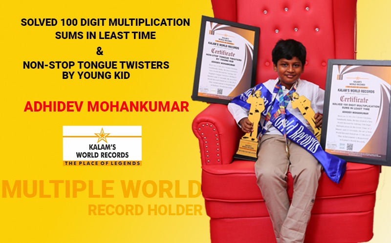 Solved 100 Digit Multiplication Sums In Least Time Non stop Tongue 