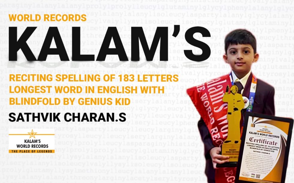 Reciting Spelling Of 183 Letters Longest Word In English With Blindfold reciting-spelling-of-183-letters-longest-word-in-english-with-blindfold