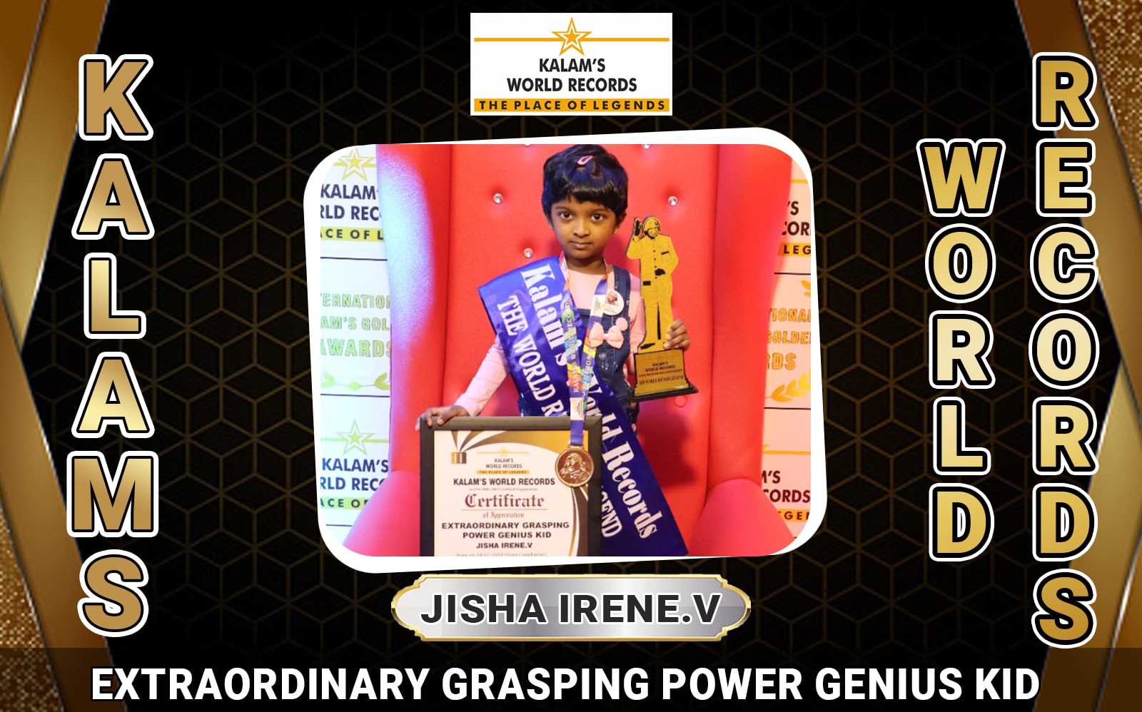 Extraordinary Grasping Power Genius Kid | Kalams World Records
