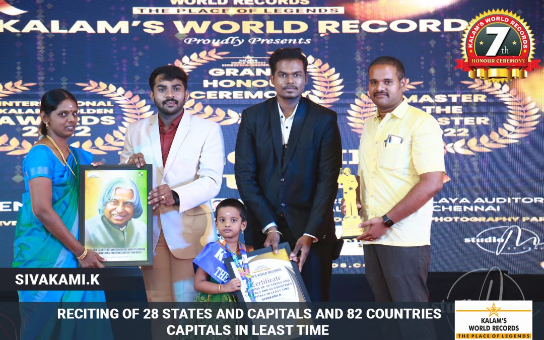 Reciting of 28 States and Capitals and 82 Countries Capitals in Least ...
