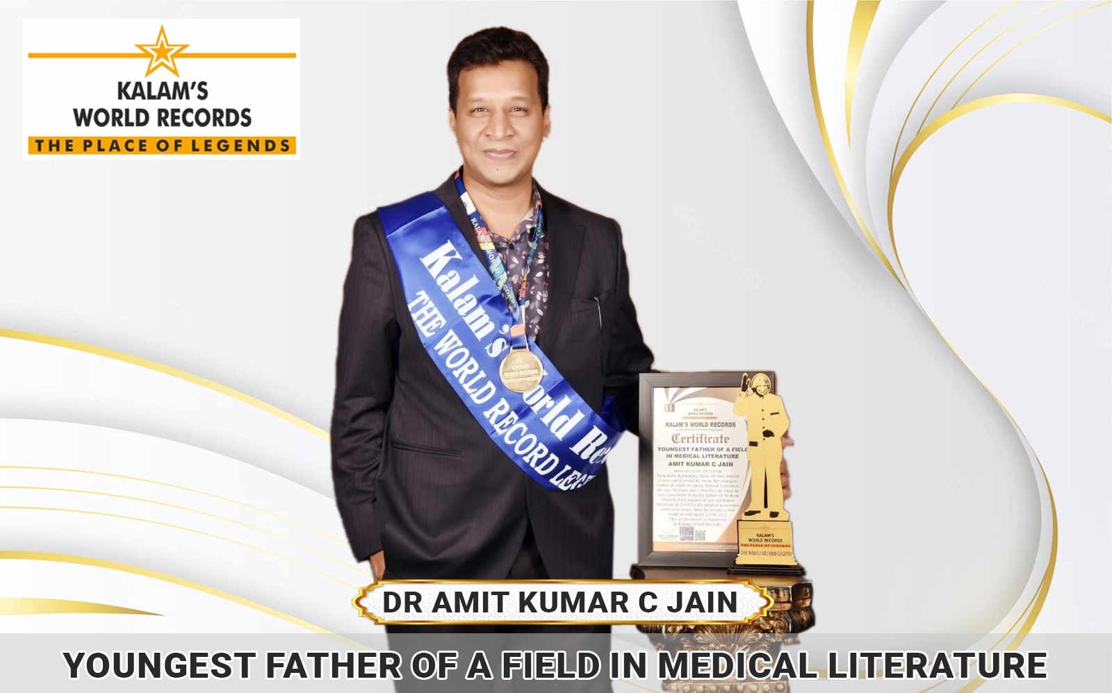 Youngest Father of a Field in Medical Literature | Kalams World Records