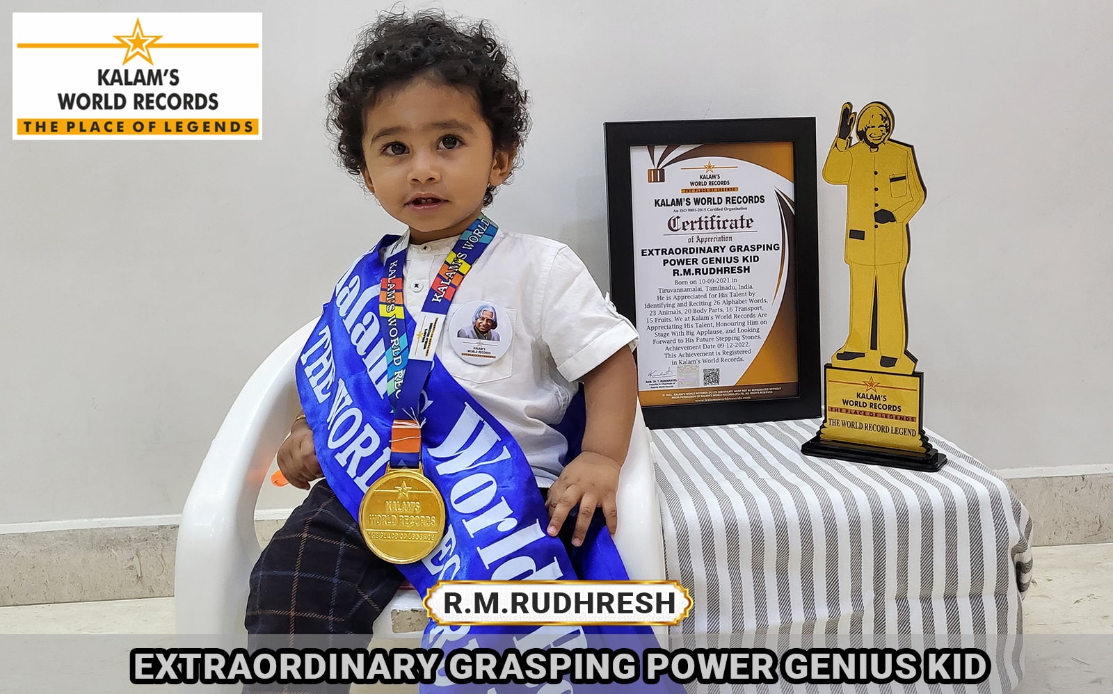 Extraordinary Grasping Power Genius Kid | Kalams World Records