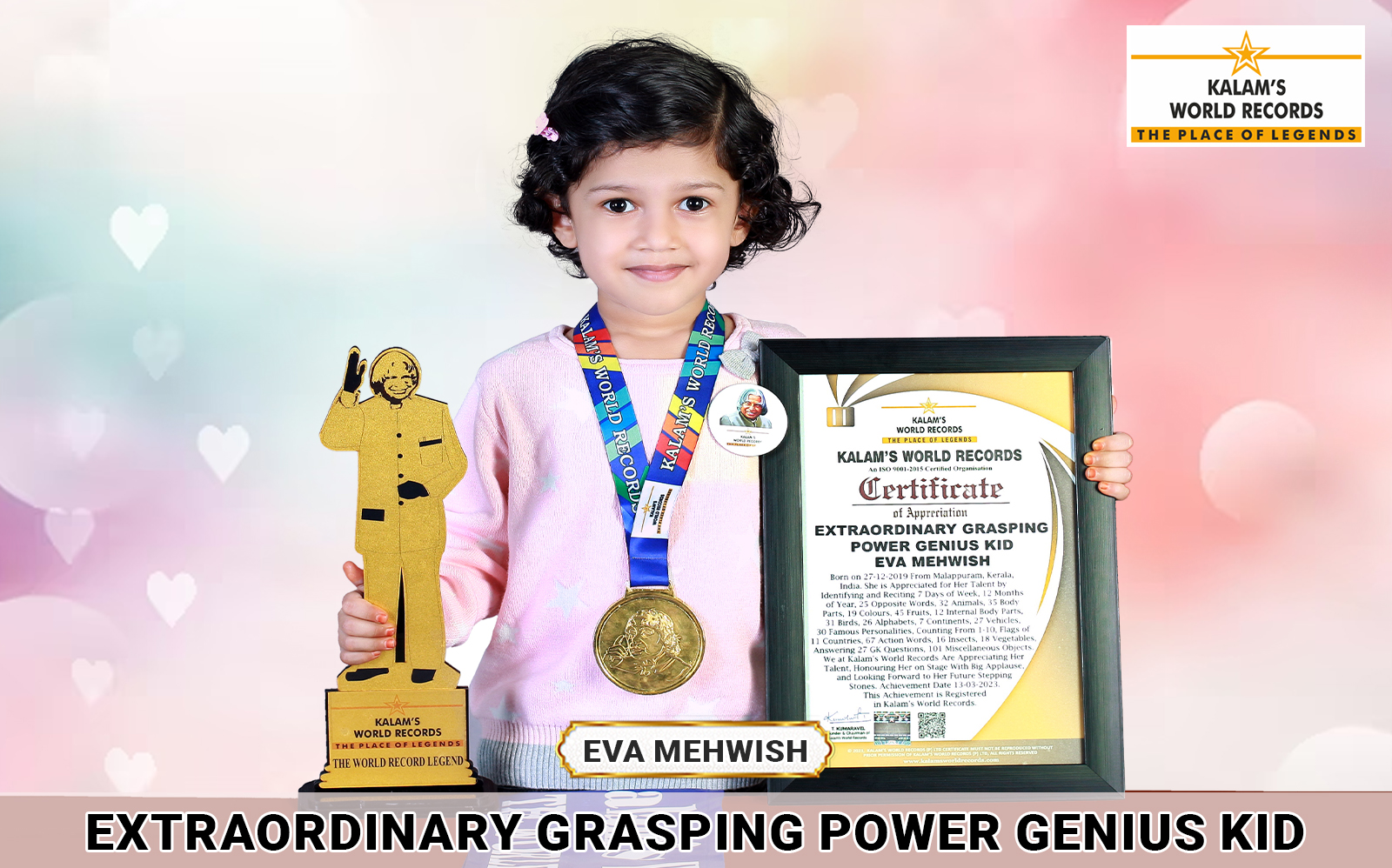 Extraordinary Grasping Power Genius Kid | Kalams World Records