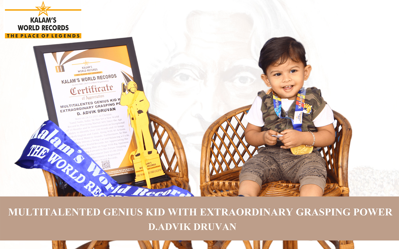 Multitalented Genius Kid With Extraordinary Grasping Power - Kalams ...