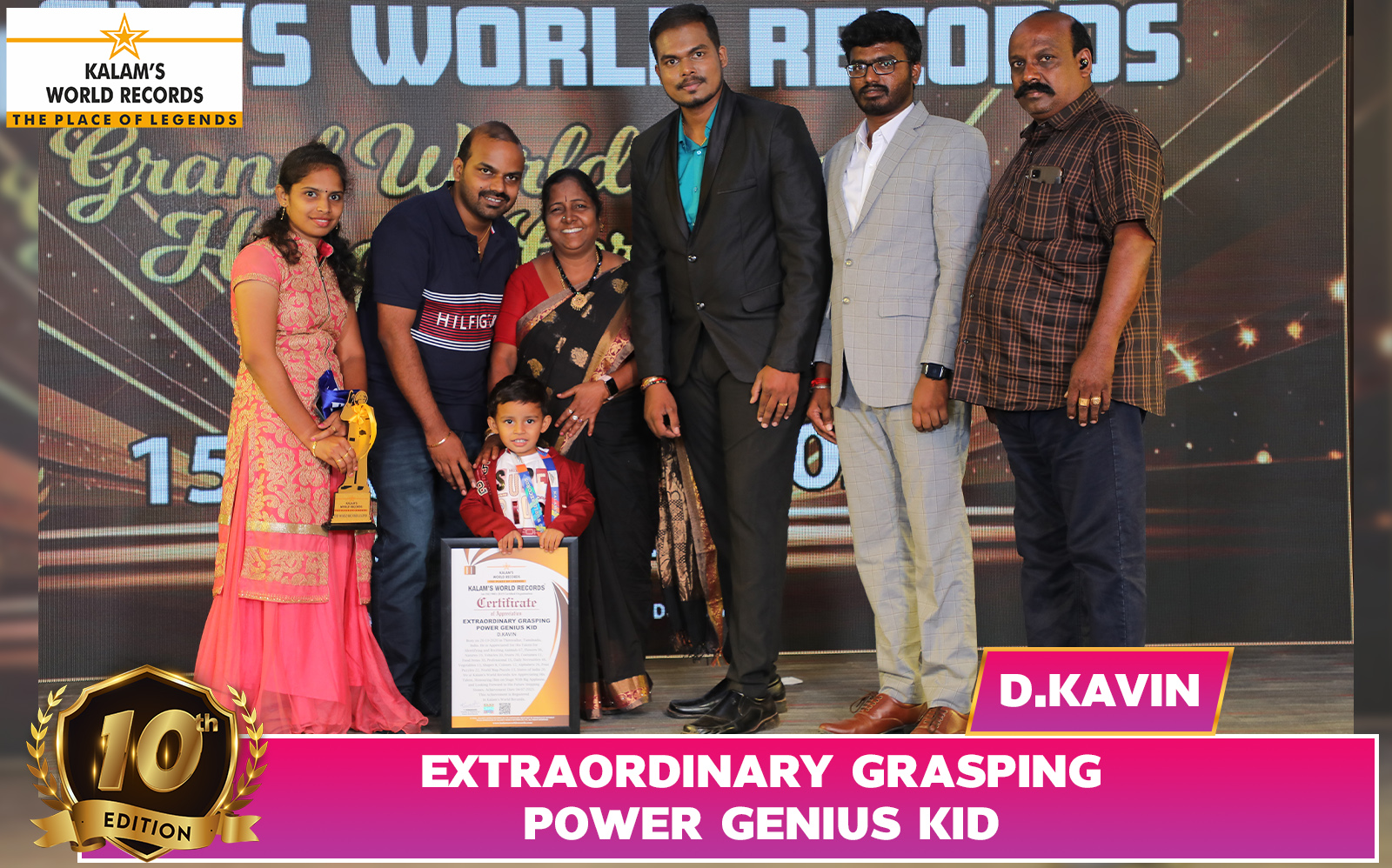 Extraordinary Grasping Power Genius Kid - Kalams World Records
