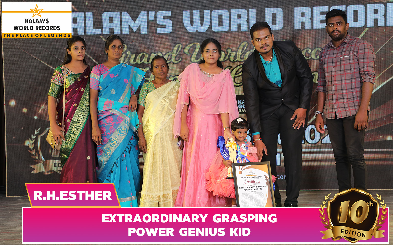 Extraordinary Grasping Power Genius Kid - Kalams World Records