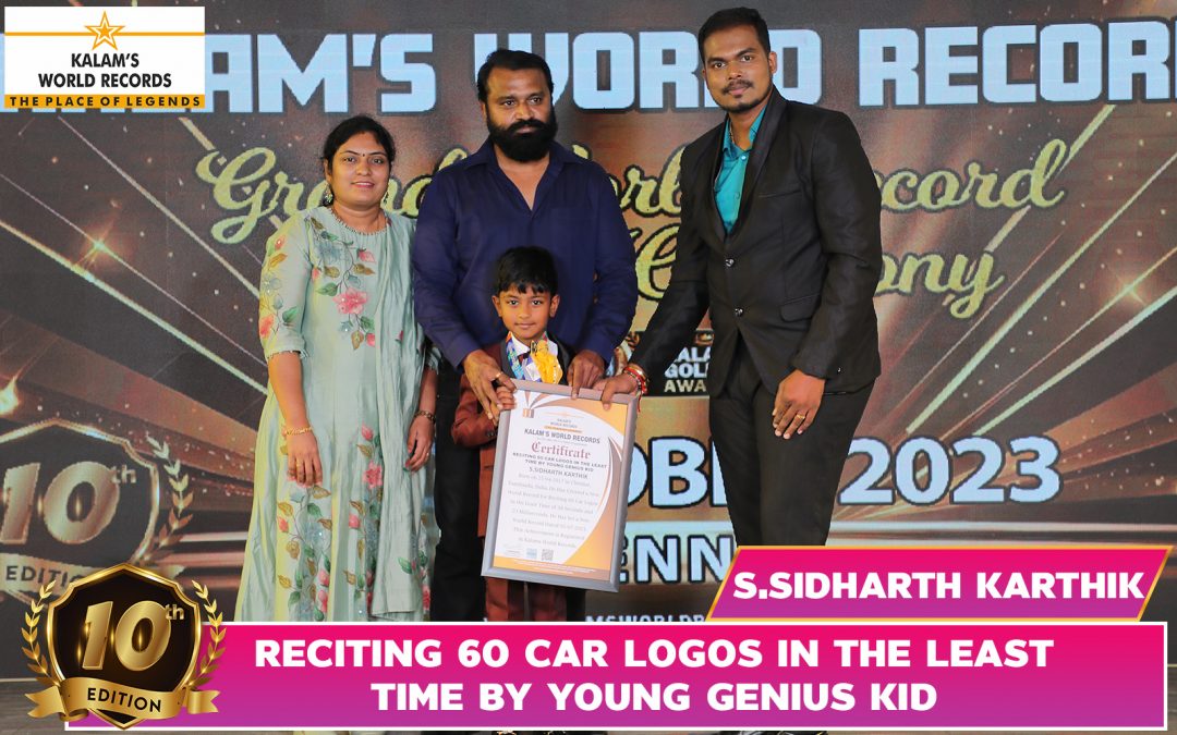 Reciting 60 Car Logos In The Least Time By Young Genius Kid - Kalams ...