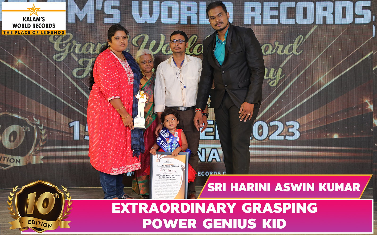 Extraordinary Grasping Power Genius Kid - Kalams World Records