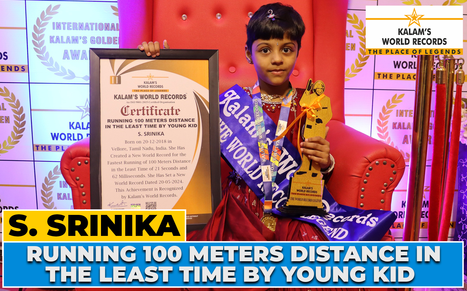 World Record Holders 2024 | Kalams World Records