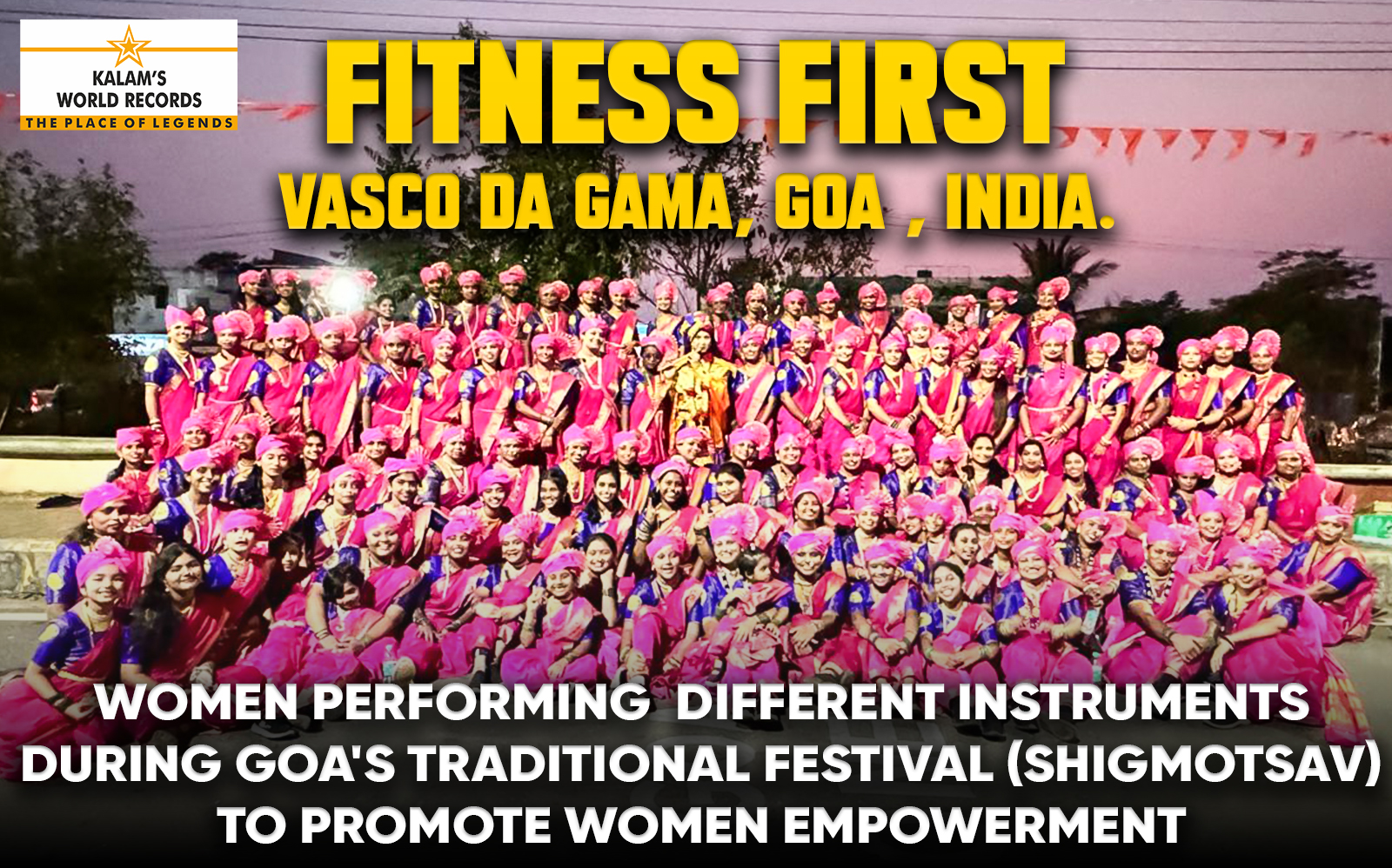 Women Performing Different Instruments During Goa's Traditional ...