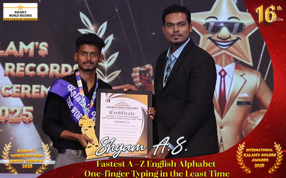 Fastest A–Z English Alphabet One-finger Typing in the Least Time ...