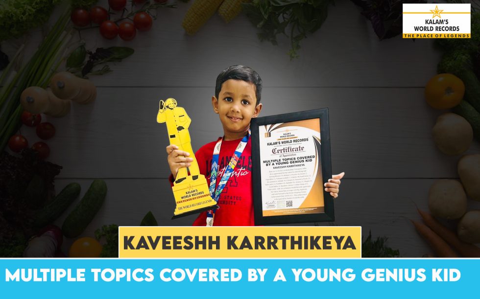 MULTIPLE TOPICS COVERED BY A YOUNG GENIUS KID - Kalams World Records